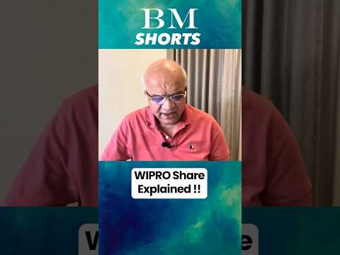 WIPRO Share Explained !! #shorts #wipro #wiprosharelatestnews