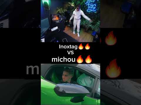 Michou vs Inoxtag 🔥🔥 #pourtoi #best #youtube #youtubeshorts #cool #viral #edit #video #viralvideo