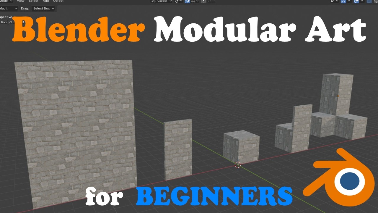 Blender Modular Art: The COMPLETE Beginner Guide (Game Assets)