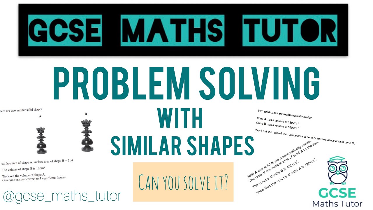 #EP2 Similar Shapes with Ratios - Can You Solve These GCSE Questions? | Grade 6+ Problem Solving