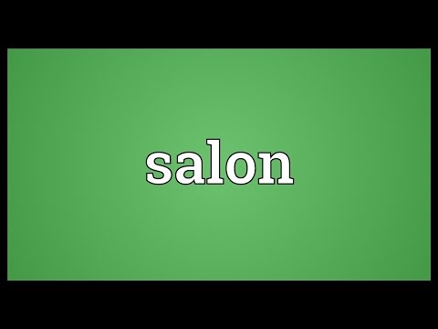 Salon Meaning