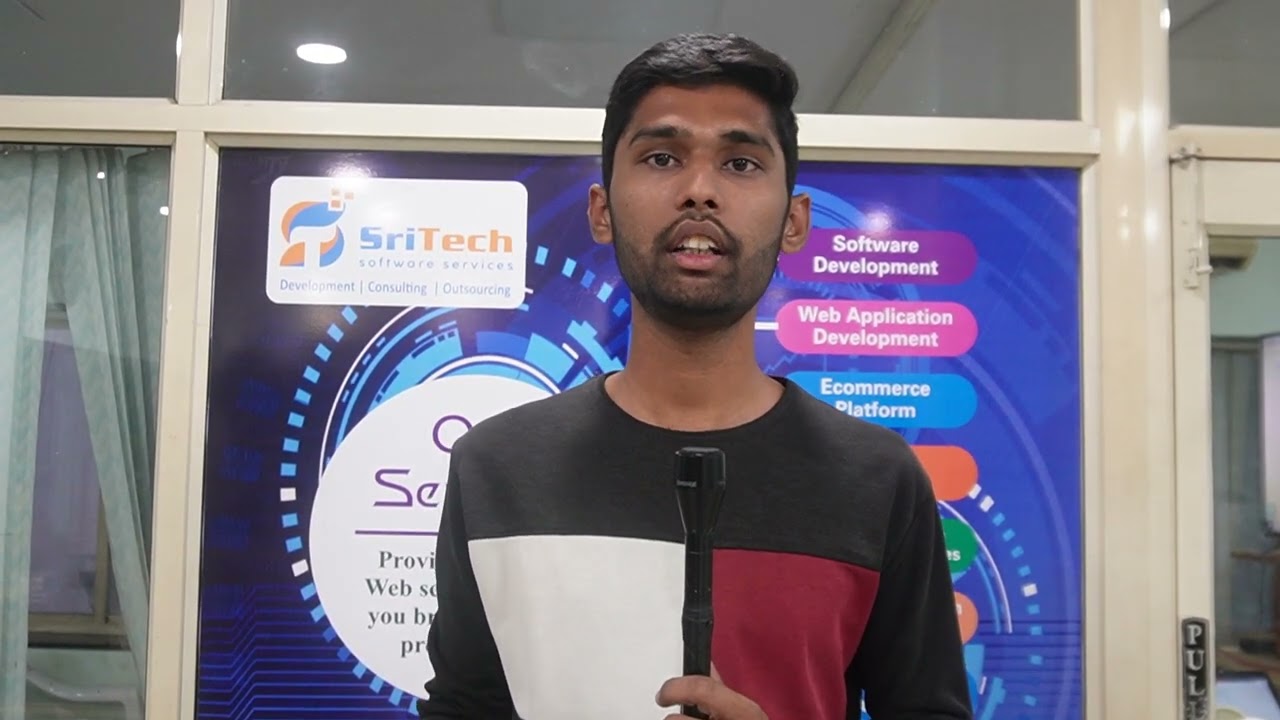 Real time Java Full Stack Internship Program at  Sritech Software Services