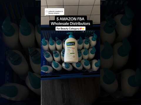 5 authentic Amazon FBA wholesale distributors 2023π₯ #youtubeshorts