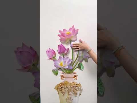 Product Link in the Comments!🌸 3D Peacock Flower Style Wall Sticker 🌸