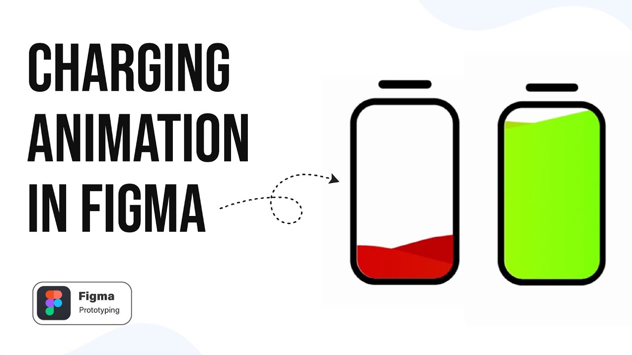 Battery Charging Animation In Figma | Figma Animation Tutorial for Beginner
