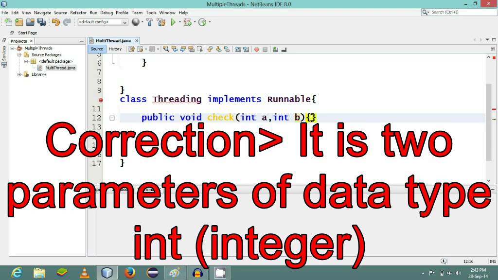 Multiple Threads using one method