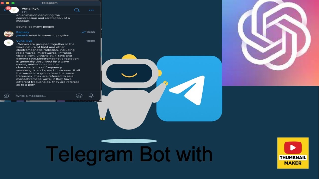 step by step guide to make a telegram bot with  chatgpt automated  with source code 2023 #telegram