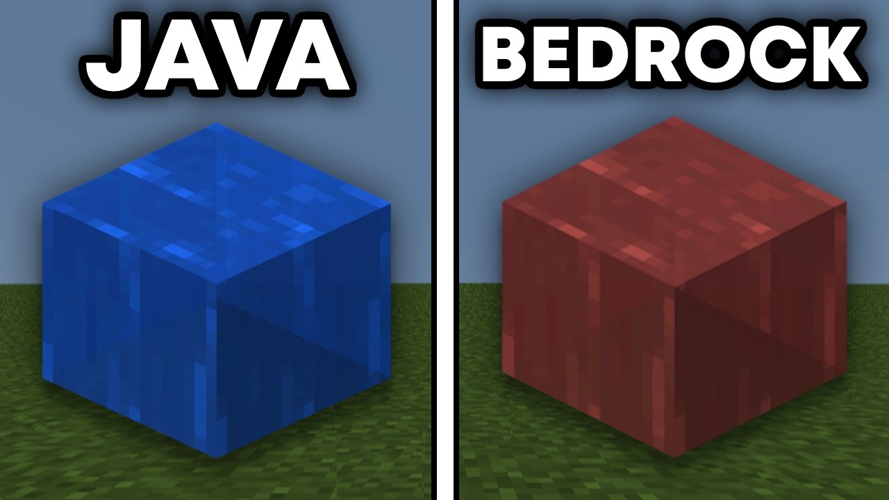 67 Minecraft Java vs Bedrock Differences