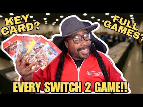 Nintendo Switch 2 Key Card vs Full Game vs Paper Card!