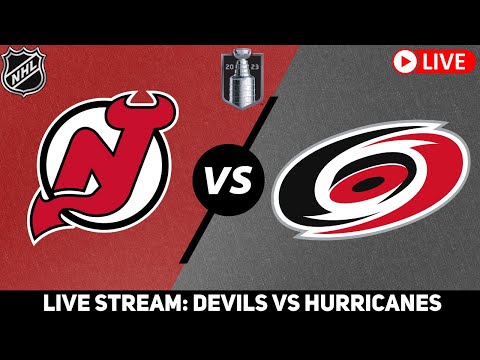 New Jersey Devils vs Carolina Hurricanes GAME 1 LIVE GAME REACTION & PLAY-BY-PLAY | NHL Live stream