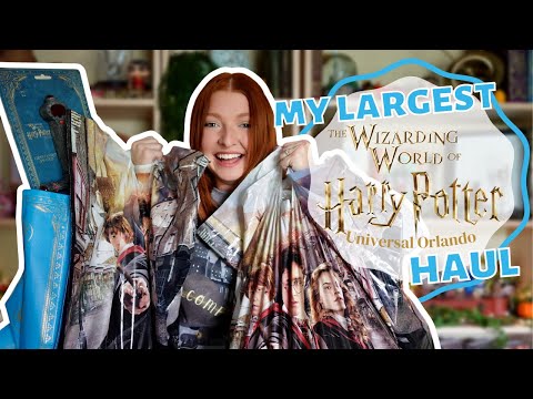 LARGEST Harry Potter Wizarding World HAUL | 2021 Universal Studios Orlando