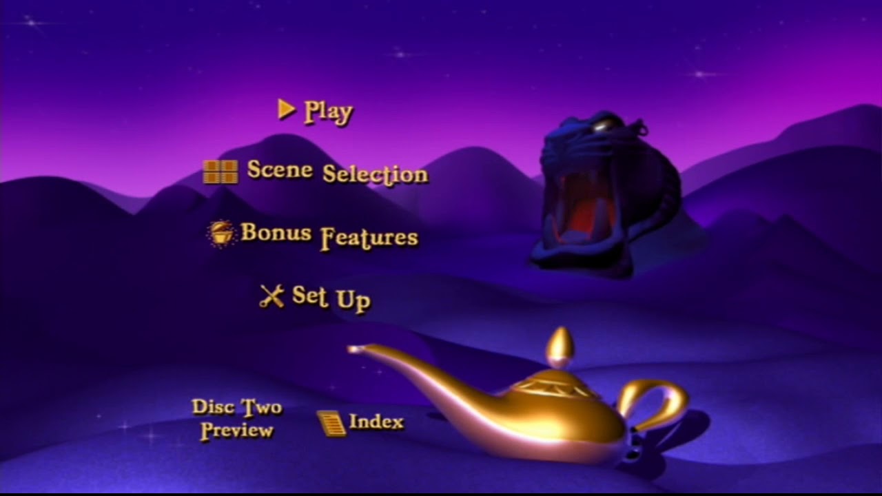 Adaddin DVD Menu