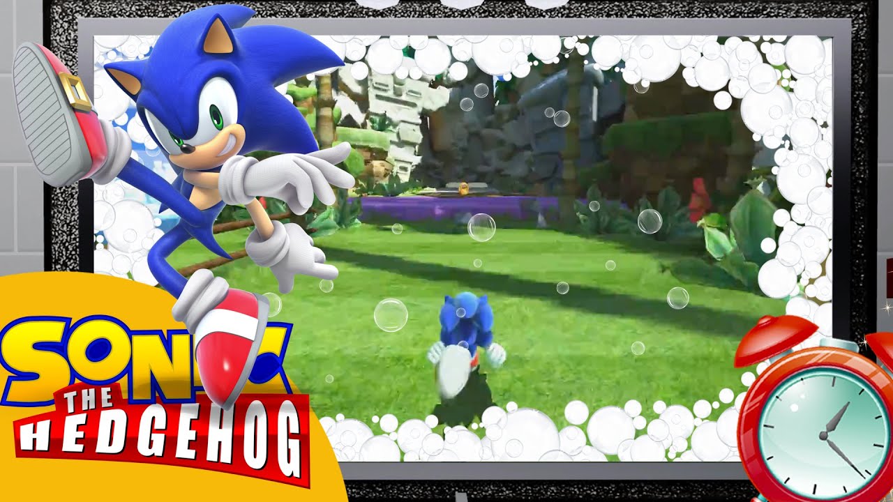 Sonic the Hedgehog 2 minute Toothbrushing Timer 2021