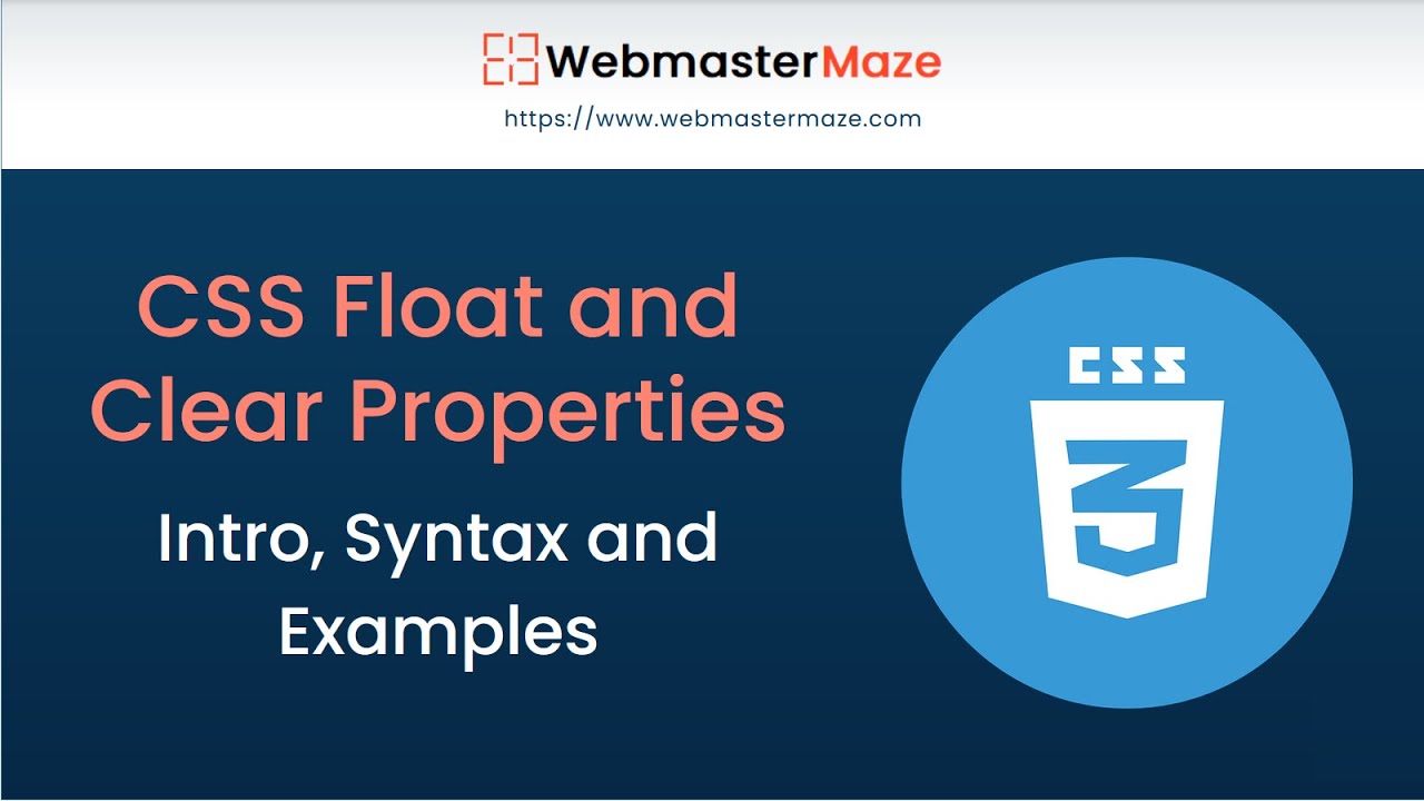 CSS Float and Clear Properties