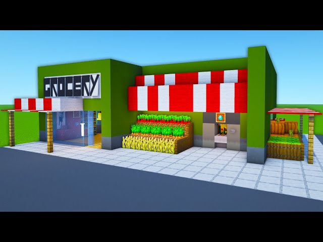5 best Minecraft grocery store builds