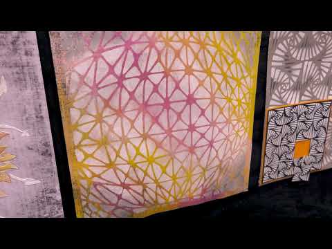 The Crafter's Workshop | Geometric Zentangling Stencils Designed By Beate Winkler
