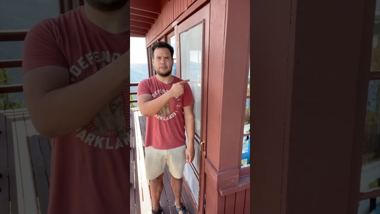 A tour of my fire lookout #firelookout #mountains #summer #tour