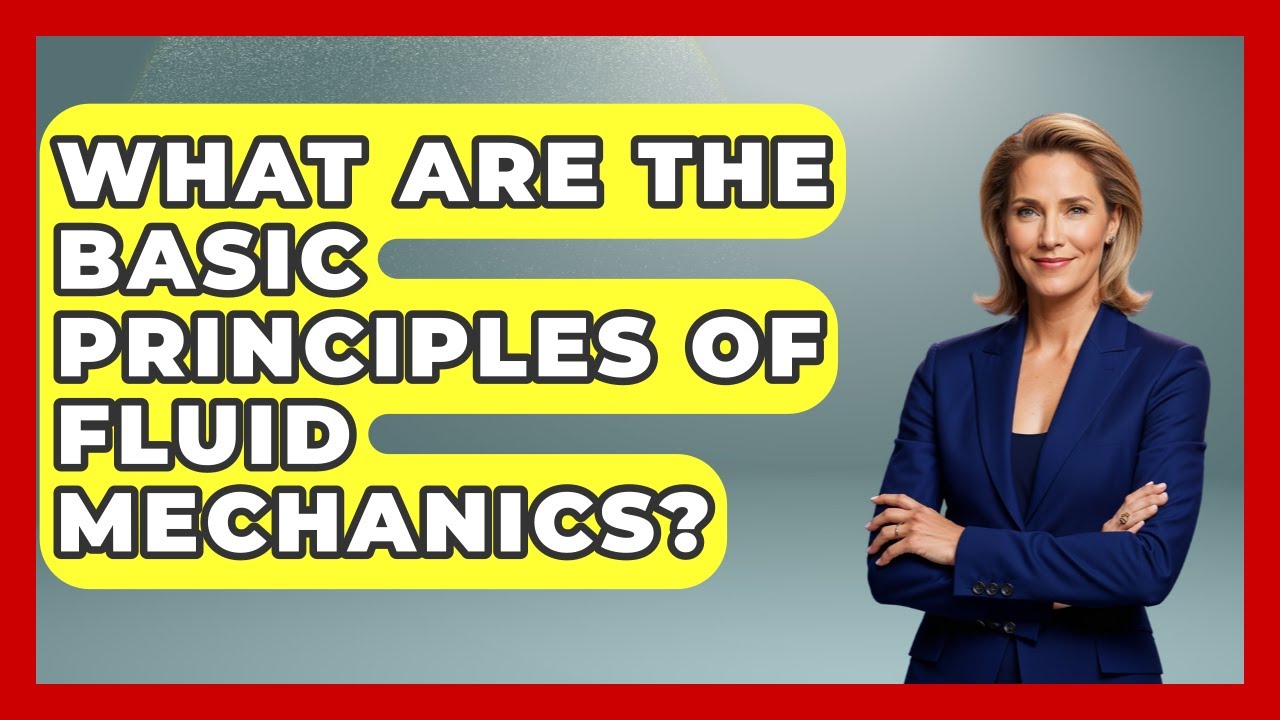 What Are the Basic Principles of Fluid Mechanics? | Mechanical Engineering Explained News