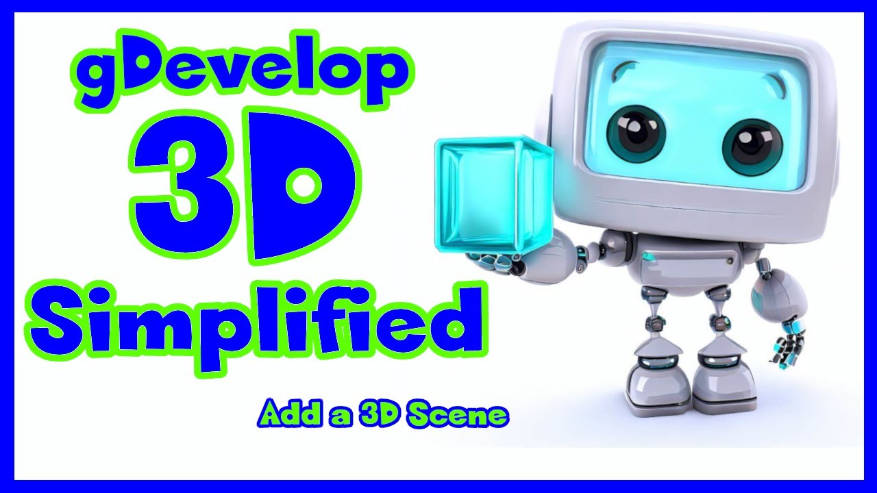 gDevelop 3D - Add a 3D Scene (part 02)