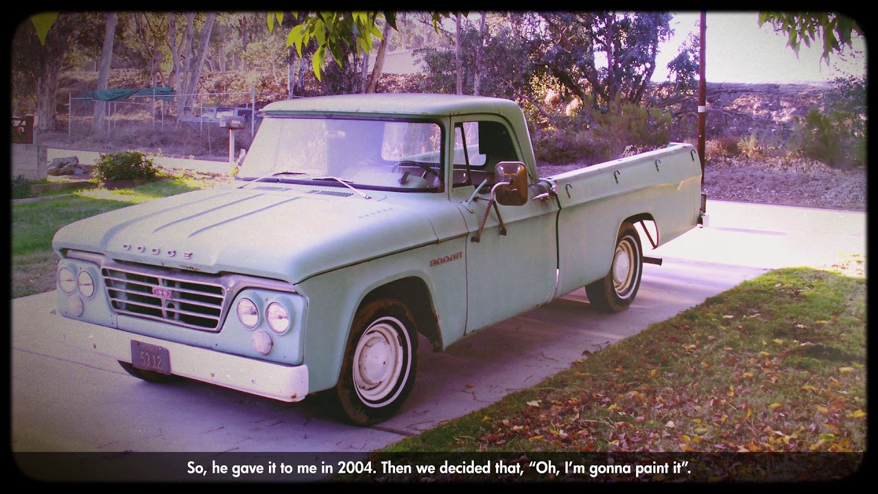 1962 DODGE D100 pick-up