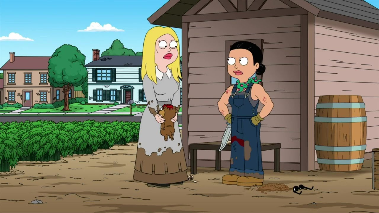 American Dad - Hayley too tough