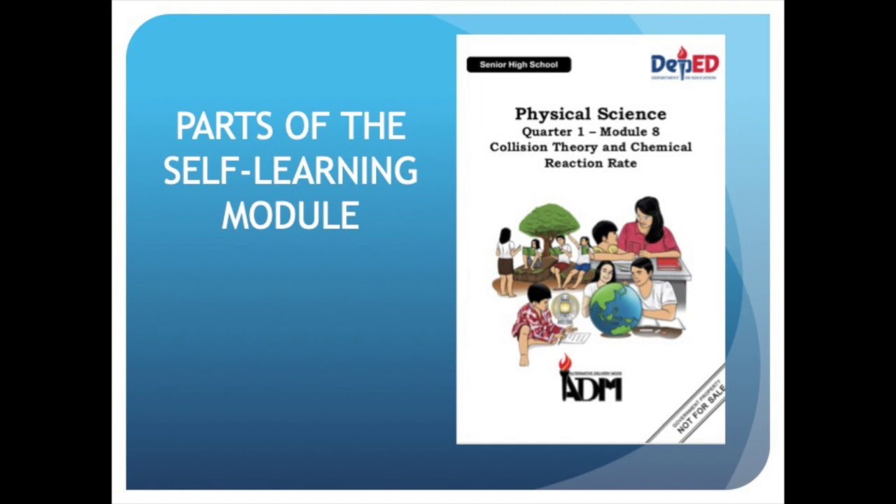 Parts of a Self Learning Module