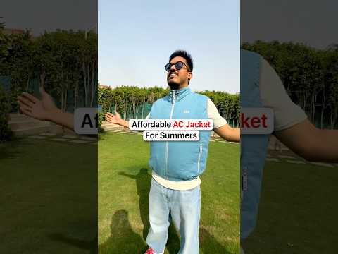 AC Jacket For Extreme Summers! ❄️