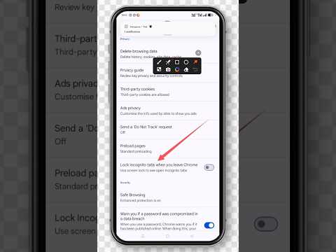 how to use incognito mode on chrome androidchrome incognito mode history seechrome #viralshort