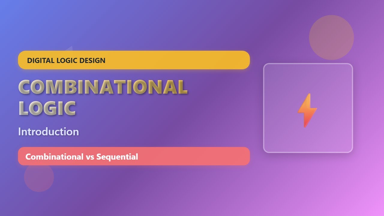 Combinational vs Sequential Logic: Digital Circuit Fundamentals Explained!