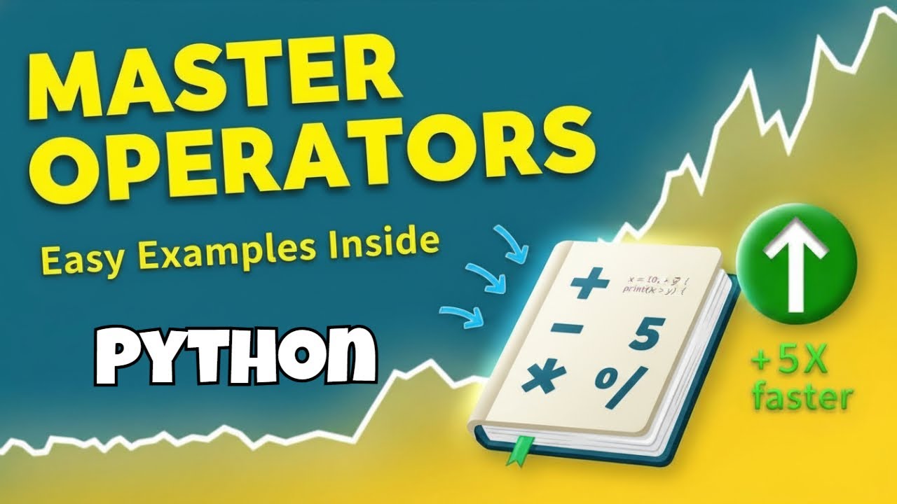 LEARN PYTHON Operators with Easy Examples Now!