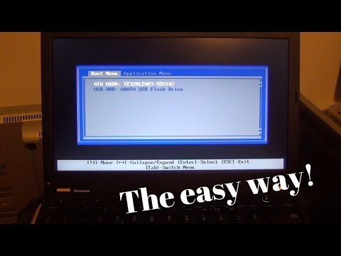 How to enter the Boot Options Menu on Lenovo ThinkPad laptops - The easy way!