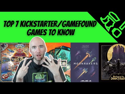 TOP 7 MUST KNOW Upcoming Kickstarter/Gamefound/Backerkit Crowdfunding Games | July 2022!
