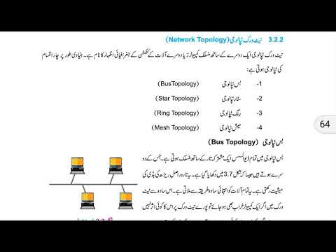Network Topology : Bus topology , Star topology , example of bus topology , example of star topology