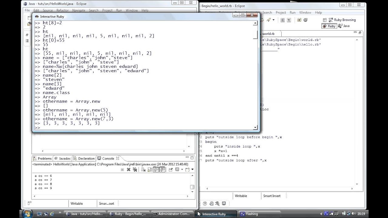 Ruby Programming Arrays 1 Part - 17