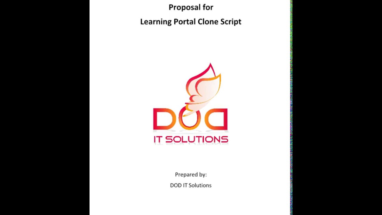 Learning Clone Scripts - DOD IT SOLUTIONS