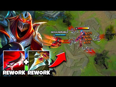 Zed, but I built 2 Mythic Items and one-shot everyone (NEW REWORK)
