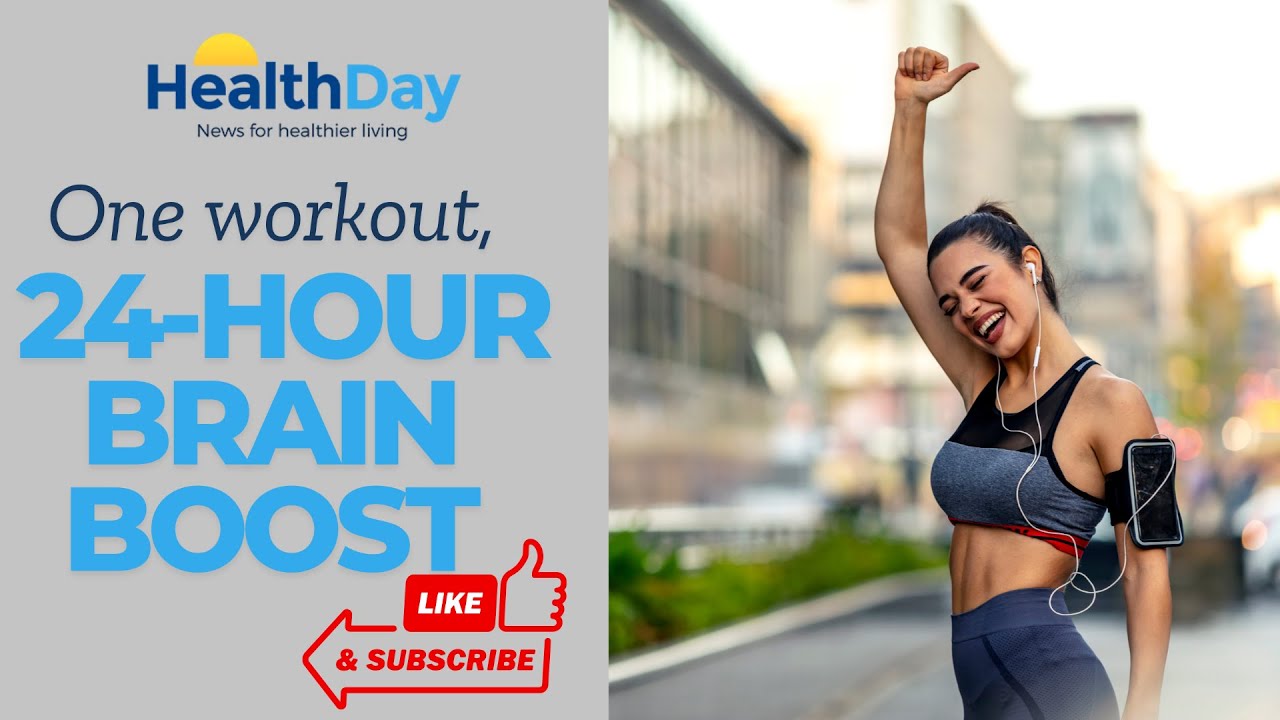 A Single Bout of Exercise May Boost Brain Power for 24 Hours
