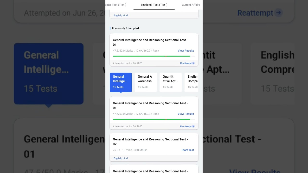 Testbook trial / #mock test/ mock test in Testbook #ssccgl #testbook #reasoning