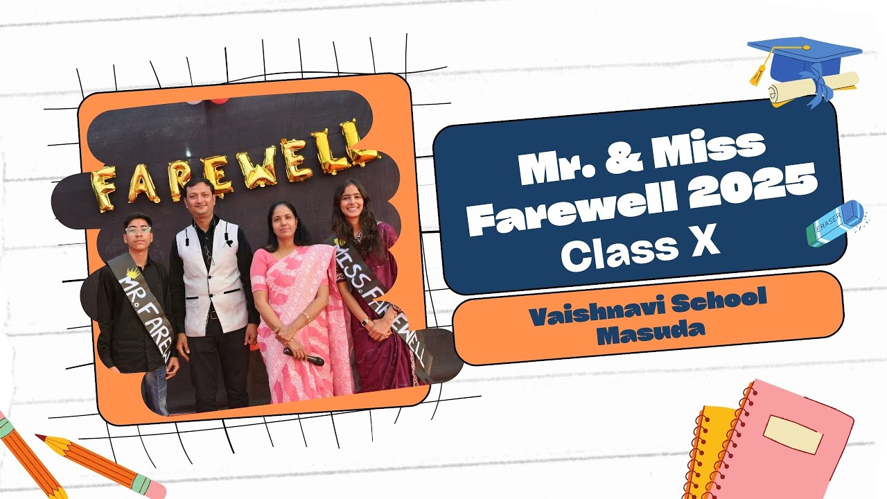 ✨ Miss & Mr. Farewell 2025 🏆 | Class 10 Farewell Celebration | Best School Event 🎉