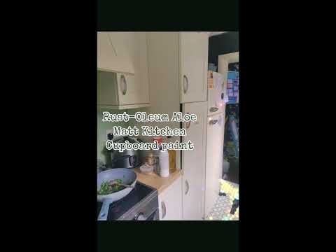Rustoleum Kitchen Cupboard Paint Transformation!