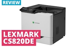 Lexmark CS820de A4 Colour Laser Printer - 21K0232