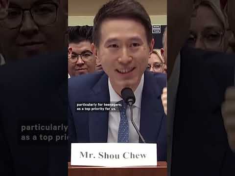 TikTok CEO Makes 4 Commitments to U.S. Lawmakers at Hearing