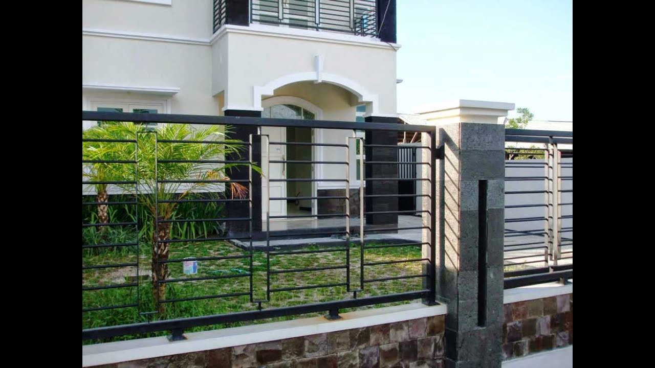Desain Pagar Rumah Minimalis Paling Populer