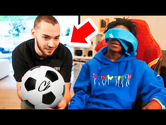 Adin Ross surprises IShowSpeed with a life-sized Ronaldo figure on the ...