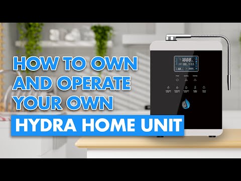 How to use the Hydra-Home Unit | Maintenance & Features | Fast Flow Rate & Self Cleaning | Amanda