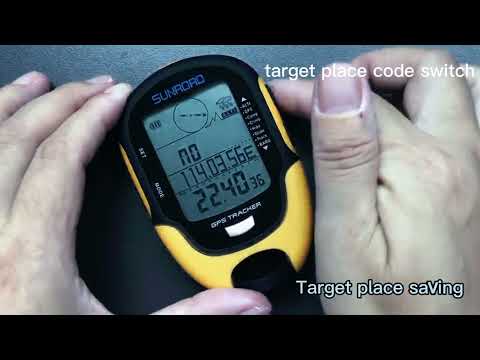 GPS altimeter operation video