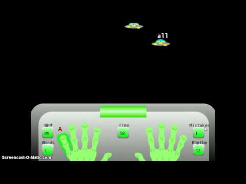 Typing Invaders