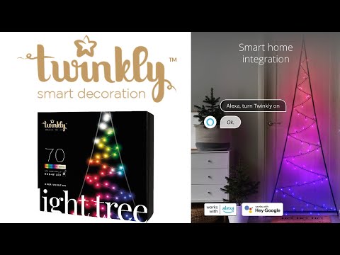 Decorate for the holidays like never before with Twinkly Light Tree!