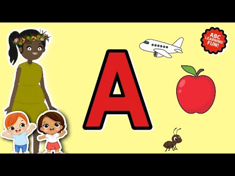 Awesome Letter A Learning with Emma, Leo & Friends! Fun for Kids 🍎🐊