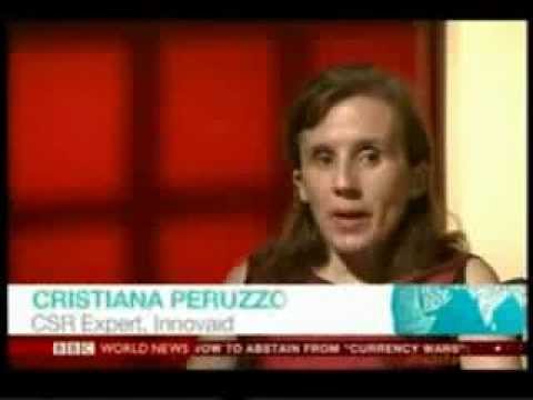 Cristiana Peruzzo, Head of CSR, Innovaid on BBC World News (Excerpt)